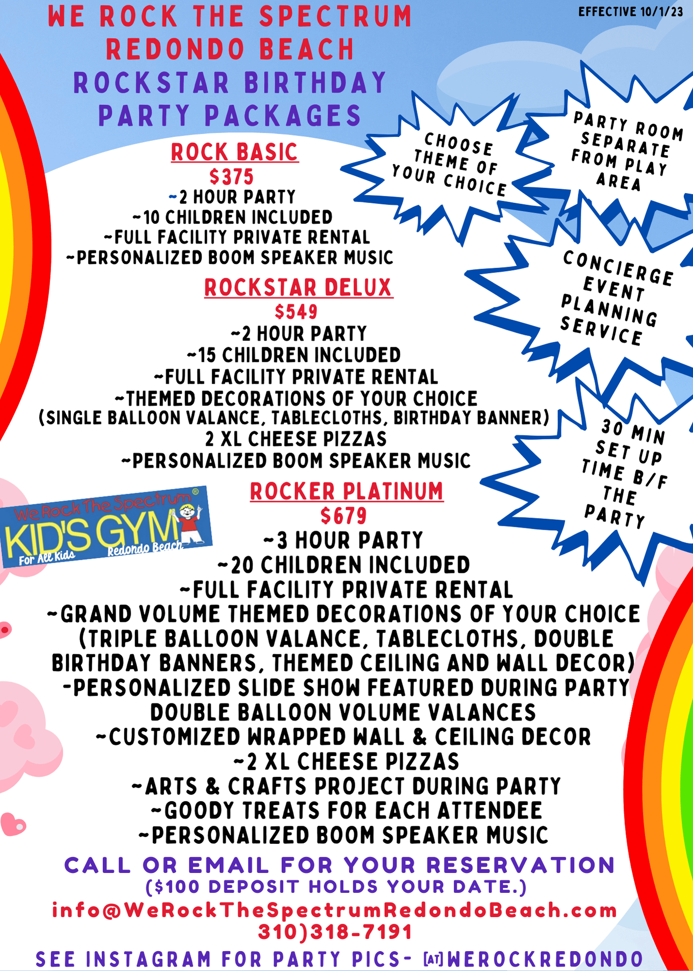 Birthday Party Gym Rental | WRTS Redondo Beach